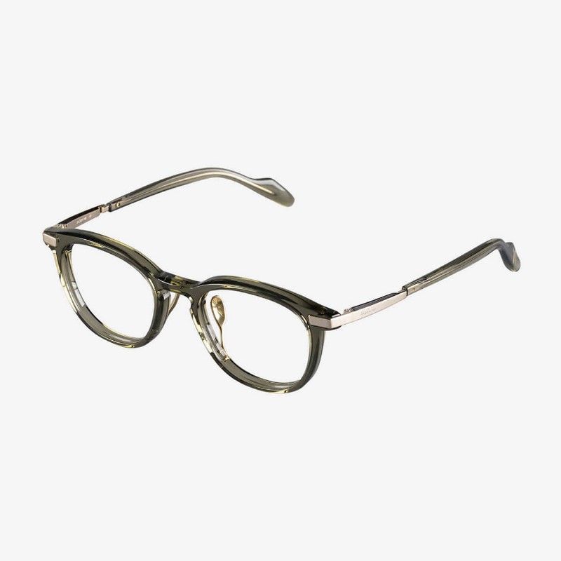 商品情報フレーム素材/材質フロント：プラスチックテンプル：Titaniumレンズ素材/材質プラスチック デモレンズフレームカラーカーキレンズカラー無色サイズ/寸法51□21－145レンズ幅：51mmブリッジ幅：21mmテンプル長：145mm...