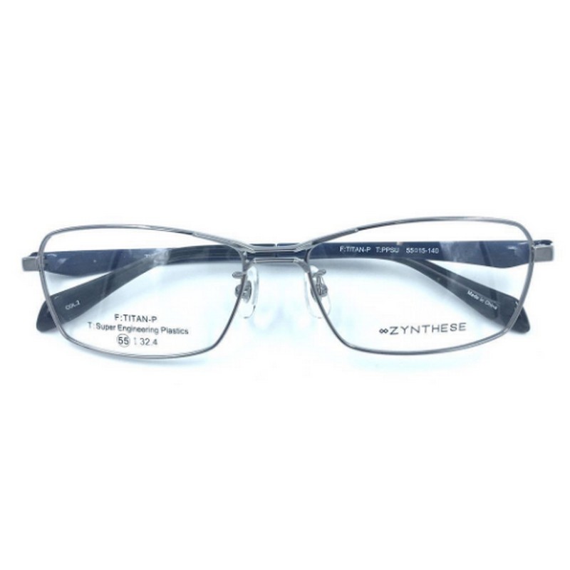 商品情報フレーム素材/材質フロント：Titaniumテンプル：Super Engineering Plasticsレンズ素材/材質プラスチック（デモレンズ）フレームカラーフロント：シルバーテンプル：ネイビーレンズカラー-サイズ/寸法55□1...