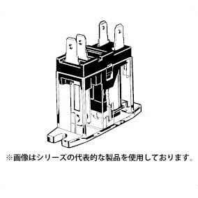 G2R-1A-T AC100/(110)　オムロン　パワーリレー　タブ端子形（#187） a接点