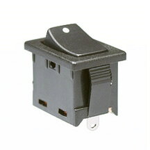 CW-SA11KKNAS　ロッカスイッチ　6A250VAC　ON-OFF単極 はんだ付け端子