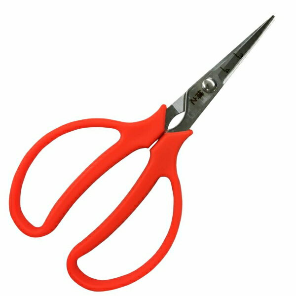 ぶどう摘果・野菜収穫用の万能鋏 鋭い切味で収穫作業がはかどります。 博之作　ステンレス製　万能収穫鋏　直刃 【特長】 ぶどうの摘果作業から野菜の収穫など幅広く使われいるロングセラー商品です。 ぶどうの摘粒、リンゴの摘粒、ももの摘粒、メロンの...