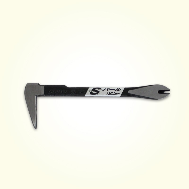 Sバールシリーズ Sバールシリーズです。 土牛　Sバールシリーズ　Sバール　180mm　＃00683 【特長】 ● Sバール 【仕様】 ■品番 ： 00683 ■全長 ： 約180mm ■尾部幅 ： 約- ■全重量 ： 約130g ■JAN...