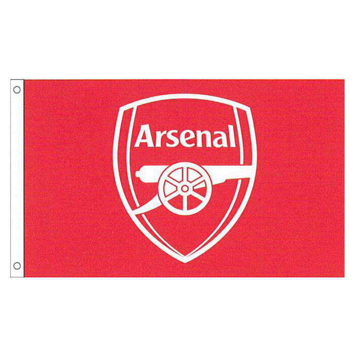 アーセナルのラージサイズフラッグ。 大判サイズなので、お部屋の壁などに飾れば本場の雰囲気満点なサポータールームに♪ ※日本未発売商品 ■サイズ：150.0×90.0cm ■素材：ポリエステル ■生産国：中国 ※モニターの発色具合によって実際...
