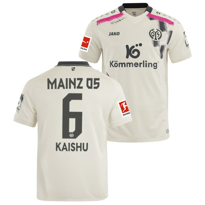 1.FSVマインツ05 2025-26シーズン サード ユニフォーム。 日本代表 佐野海舟 のオフィシャルネーム＆ナンバー、ブンデスリーガパッチ付きモデル。 ■商品仕様 ・レプリカユニフォーム(16,500円[税込])にオフィシャルネーム＆...