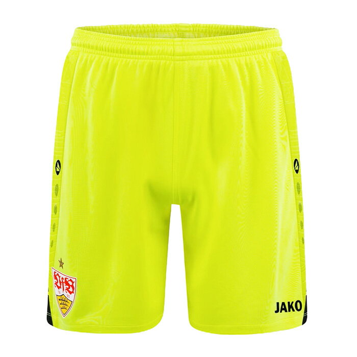 シュトゥットガルト 2025-26 ホーム GKレプリカ ショーツ。 ■商品仕様 ・ソフトな肌触りのポリエステル素材。 ・ドローコード付きの伸縮性ウエスト。吸湿性に優れた素材を使用。 ・メーカーロゴ、クラブエンブレムはPUラバープリント。 ...