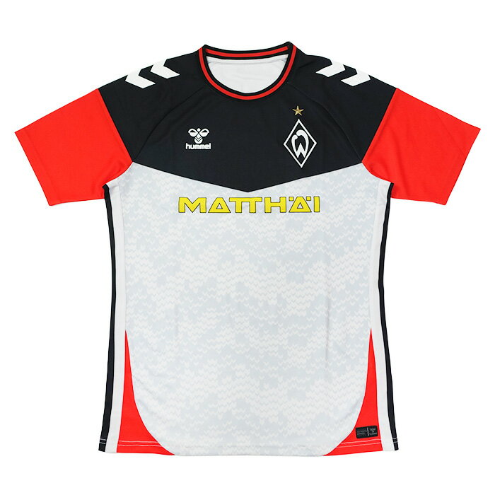 ヴェルダー・ブレーメン 2025-26 シーズン GK ユニフォーム。 ■商品仕様 ・コントラストの効いたカラーリングと特徴的なカラーブロックがユニークなデザイン。 ・グレー生地の部分にはトーンの異なるカラーで小さなシェブロン柄がランダムに...