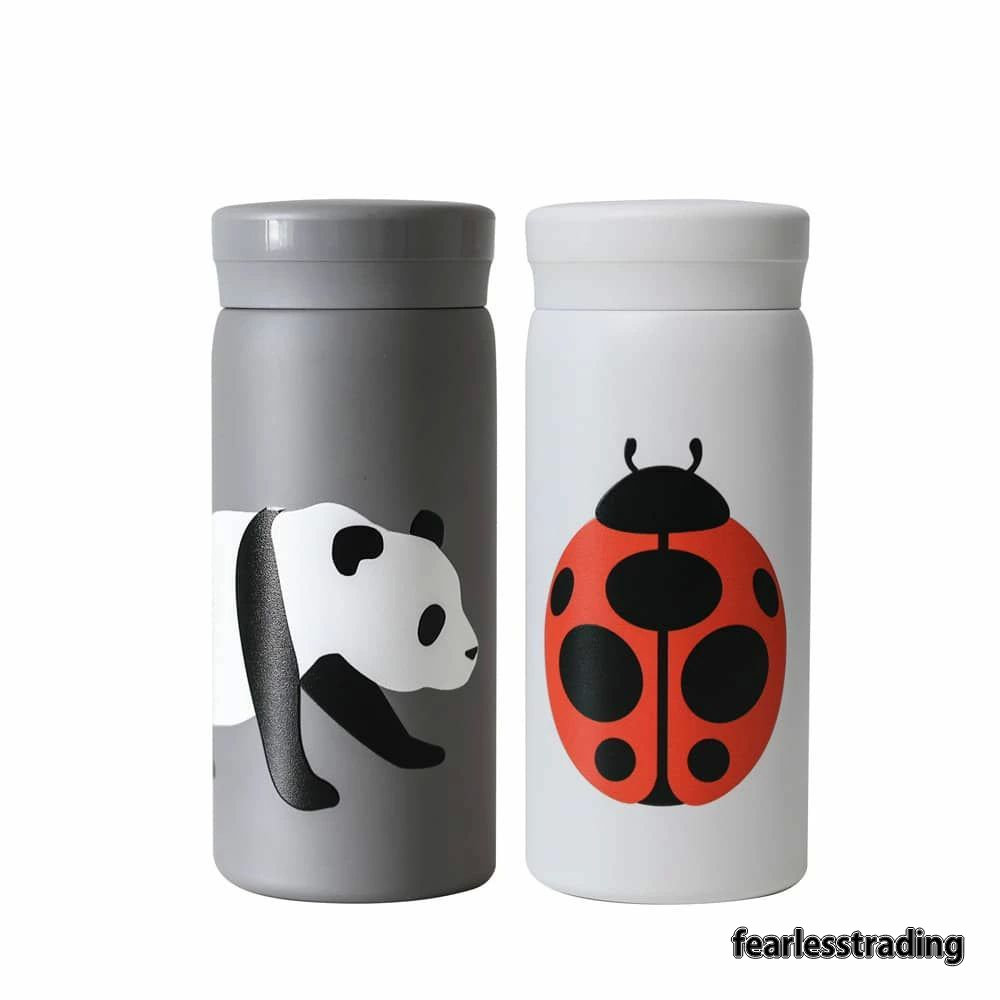 ■商品説明■ ●材質：SUS304+SUS316 ●容量：180ml ●サイズ：5.5*13.3cm ●正味重量：154g ●タイプ：パンダ、テントウムシ ※寸法はすべて手作業で測定しておりますが、多少の誤差がありますので、実際の商品をご参...