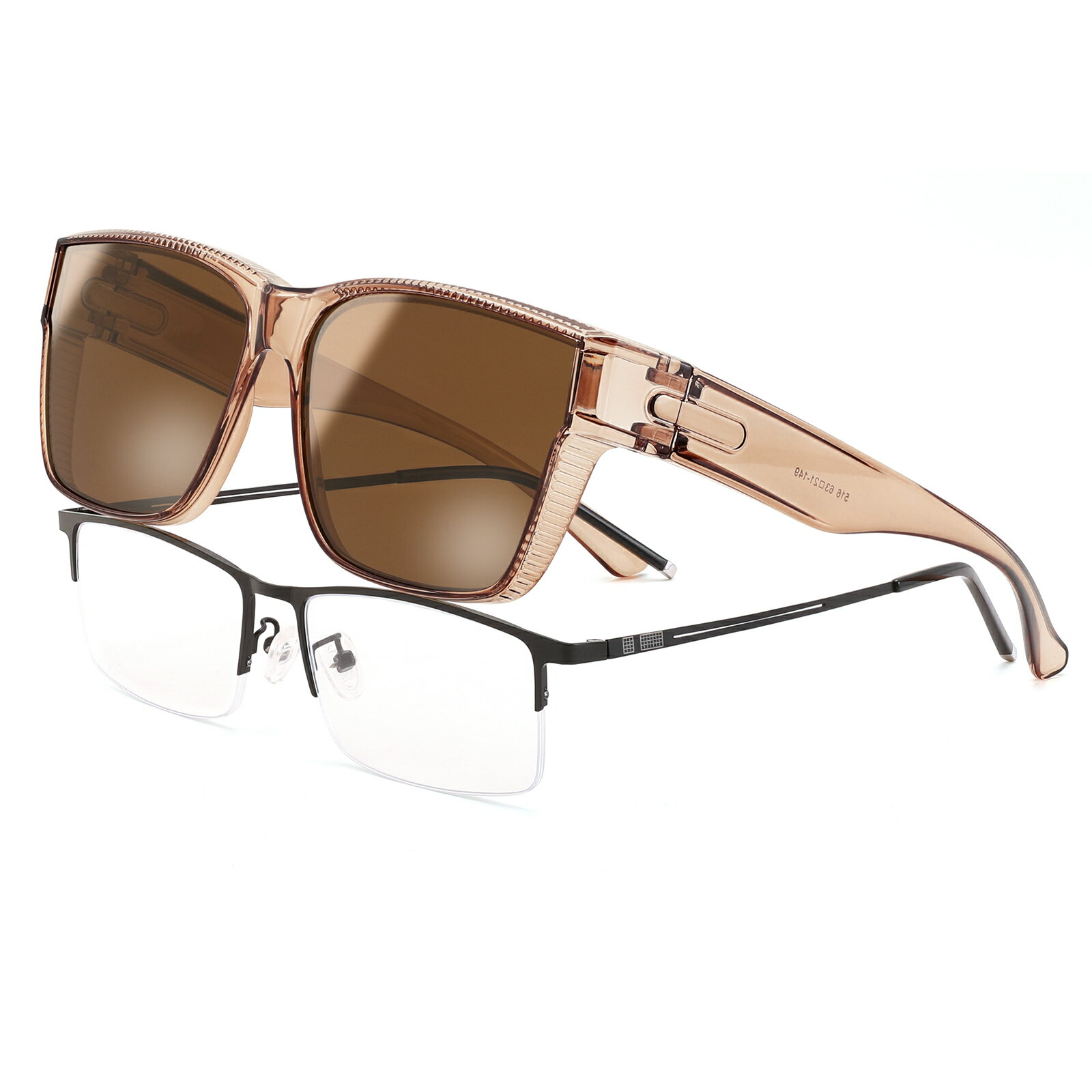 商品詳細 レンズ+フレーム材質 TR90 重量 40.64g UV UV400 【眼鏡着用者の福音書＆大きめ対応】 オーバーサングラスとはメガネの上に掛けられる機能的なサングラスです。メガネの上からはもちろん 、メガネなしでも直接掛けること...