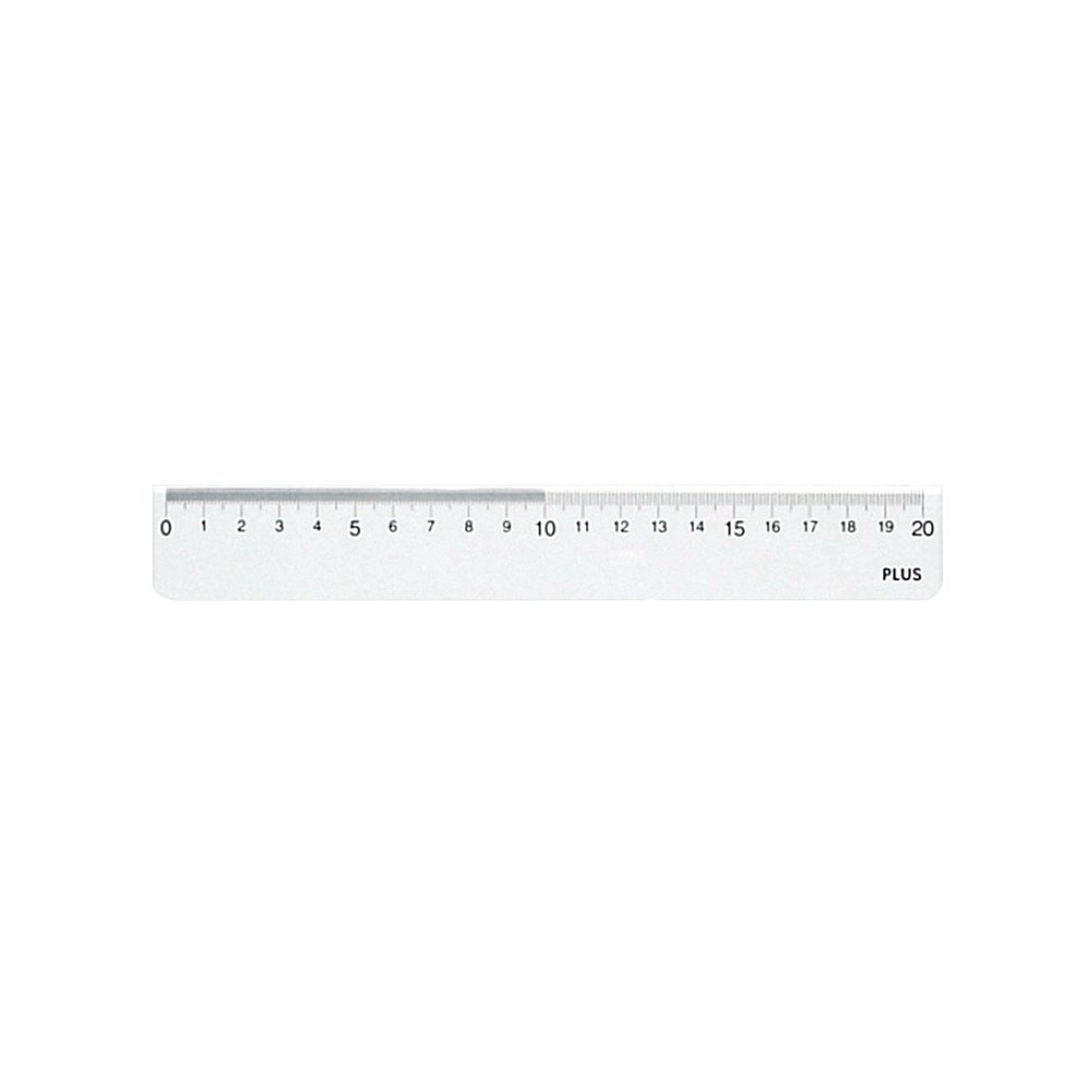 カラー:透明 規格:20×2 目盛り長さ:20cm 厚さ:2mm 幅:30mm 材質:100%再生PET使用 ※20×2のみ10cmまで0.5mm間隔で目盛りがふられています。