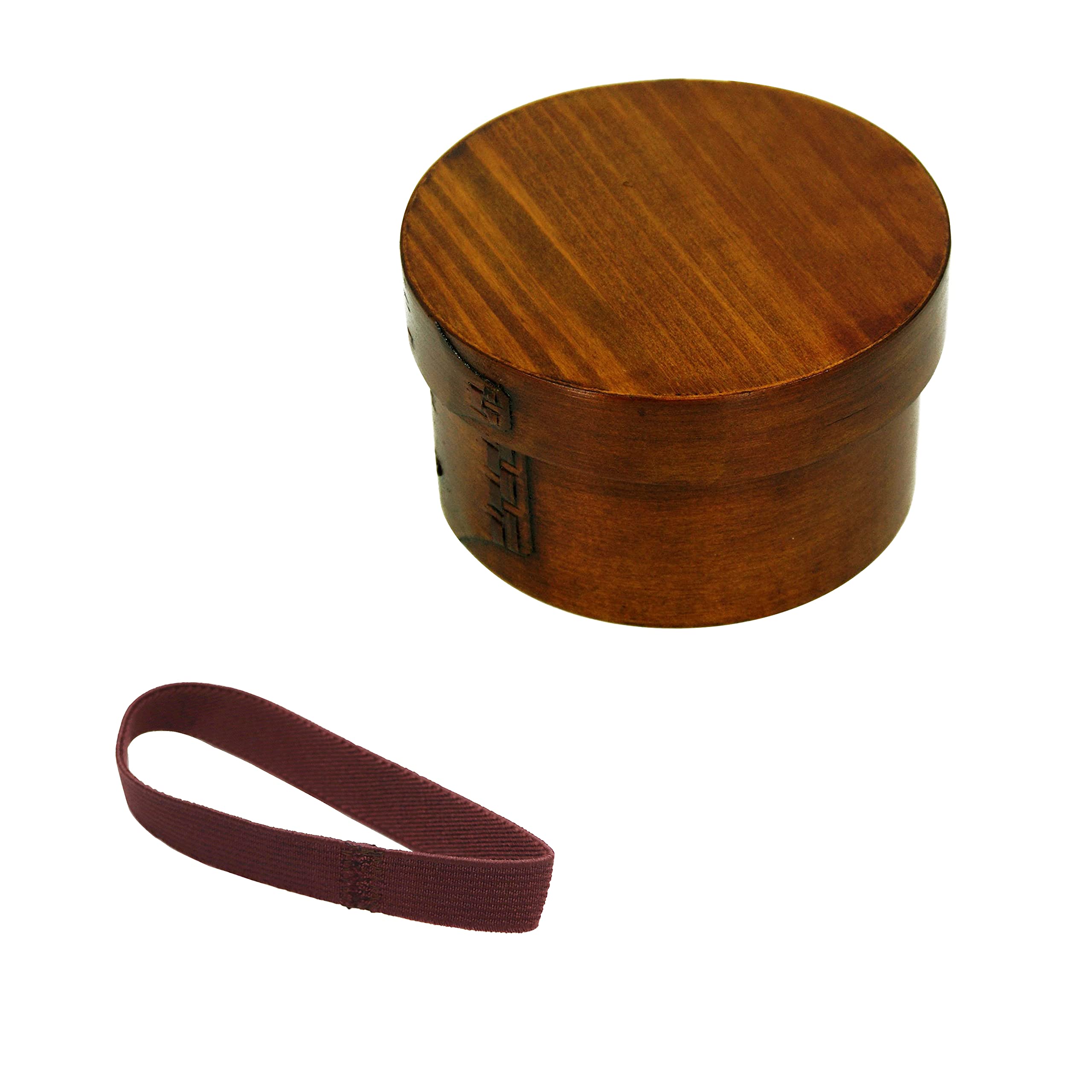 サイズ:Φ14.7×8.0cm(容量:800cc) ご注意:木製(曲げわっぱ、くりぬき)弁当箱はすべて天然木であるため、木目が荒かったり、シミなどがある場合がございます。あくまでも「天然木のならではのよさ」でありますのでご理解とご了承のほど...