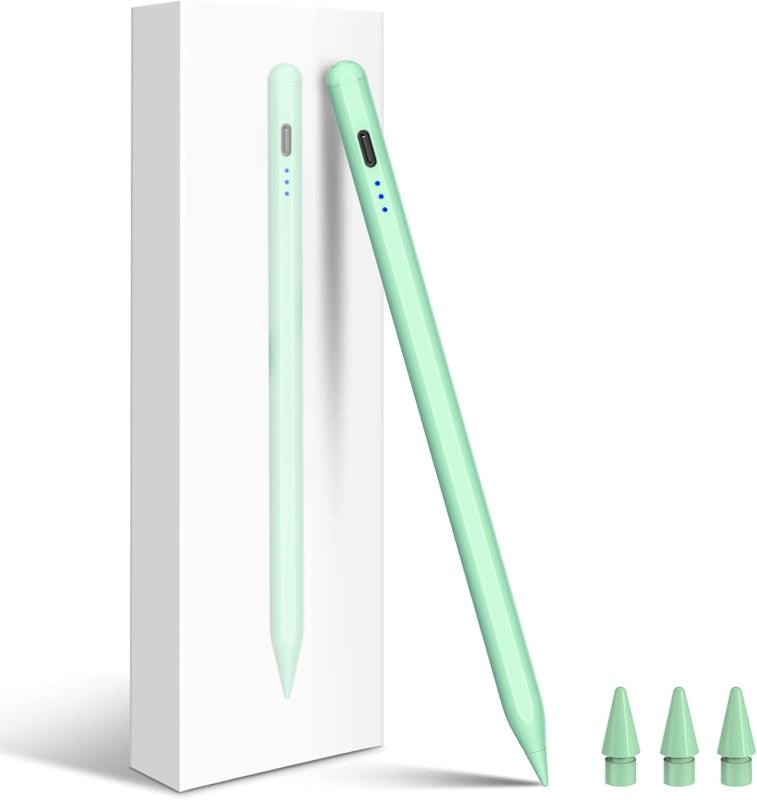 【HATOKU・10分高速充電】タッチペン ipad用 ペンシル アップルペンシル あいぱっと ペン アイパッド 極細 スタイラスペン 自動接続/傾き感知/パームリジェクション機能 耐摩iPad 2018-2024用に設計 – iPad用鉛...