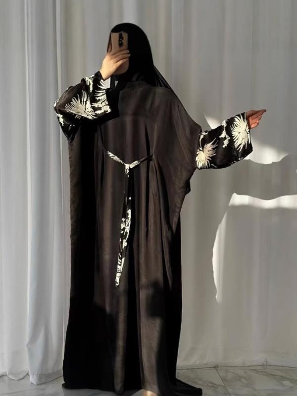 ワンピース レディース 春夏 アラビア風 長袍 花柄 切り替え ゆったり ルーズフィット ワイドシルエット 日常使い 軽量 コットン混 プリントデザイン・カテゴリ: ワンピース・スタイル: 通勤・主な素材: ポリエステル70%-80%・柄:...