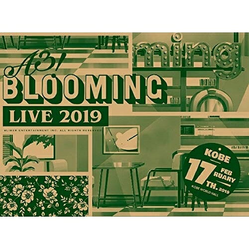 A3! BLOOMING LIVE 2019 IN KOBE(Blu-ray)オムニバス酒井広大、白井悠介、西山宏太朗、浅沼晋太郎、五十嵐雅、羽多野渉、江口拓也　発売日 : 2019年9月25日　種別 : BD　JAN : 49880138...