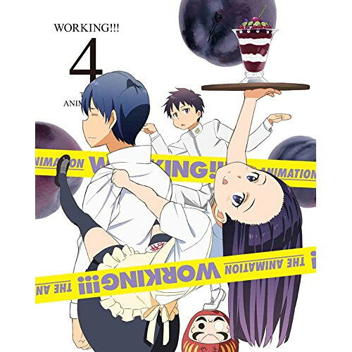 WORKING!!! 4(Blu-ray) (Blu-ray+CD) (完全生産限定版)TVアニメ高津カリノ、福山潤、阿澄佳奈、藤田咲、足立慎吾、MONACA　発売日 : 2015年11月11日　種別 : BD　JAN : 45345300...