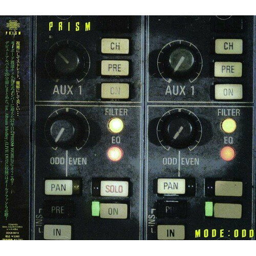 MODE : ODD (CD+DVD)PRISMプリズム ぷりずむ　発売日 : 2013年11月27日　種別 : CD　JAN : 4543034036691　商品番号 : DDCB-8013【商品紹介】フュージョン・バンドPRISMがキー...