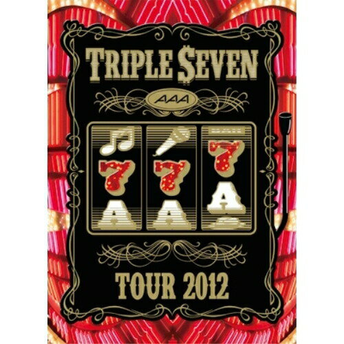 AAA TOUR 2012 -777- TRIPLE SEVENAAAトリプルエー とりぷるえー　発売日 : 2013年2月13日　種別 : DVD　JAN : 4988064920167　商品番号 : AVBD-92016【収録内容】DV...