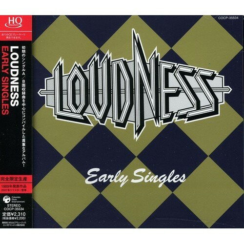 EARLY SINGLES (HQCD) (完全生産限定盤)LOUDNESSラウドネス らうどねす　発売日 : 2009年3月18日　種別 : CD　JAN : 4988001116905　商品番号 : COCP-35534【商品紹介】日本...