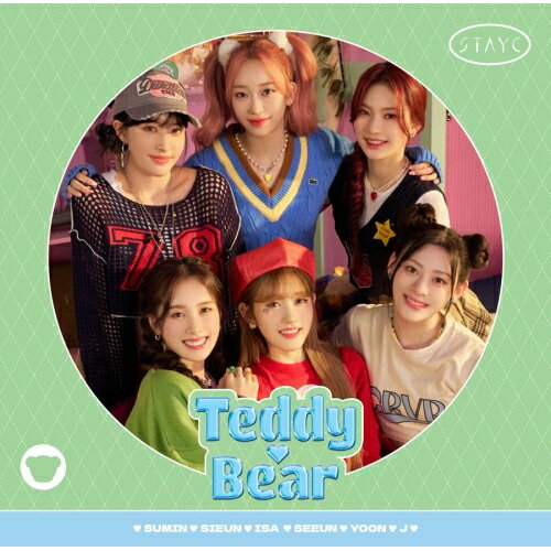 Teddy Bear -Japanese Ver.- (通常盤)STAYCステイシー すていしー　発売日 : 2023年4月05日　種別 : CD　JAN : 4988031565377　商品番号 : UPCH-89530【商品紹介】韓国6...