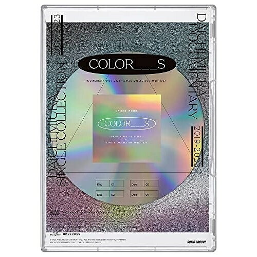 DAICHI MIURA DOCUMENTARY 2019-2023 + SINGLE COLLECTION 2018-2023 ”COLOR___S”(Blu-ray) (2Blu-ray+2CD(スマプラ対応))三浦大知ミウラダイチ み...
