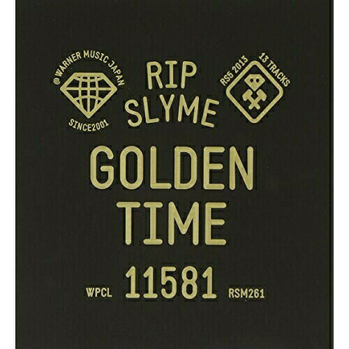 GOLDEN TIME (通常盤)RIP SLYMEリップスライム りっぷすらいむ　発売日 : 2013年12月04日　種別 : CD　JAN : 4943674151868　商品番号 : WPCL-11581【商品紹介】RIP SLYME...