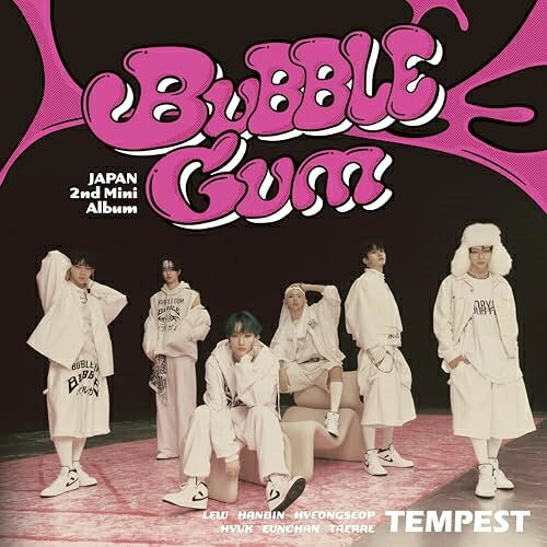 BUBBLE GUM (通常盤)TEMPESTテンペスト てんぺすと　発売日 : 2024年12月11日　種別 : CD　JAN : 4549767335254　商品番号 : COCP-42418【商品紹介】2022年に韓国でデビューするな...