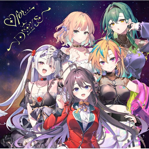 □for... (通常盤)DIVINEディバイン でぃばいん　発売日 : 2024年2月07日　種別 : CD　JAN : 4524135160997　商品番号 : PCCG-70534【商品紹介】”占い”をテーマに舞台・音楽・声優によるラ...