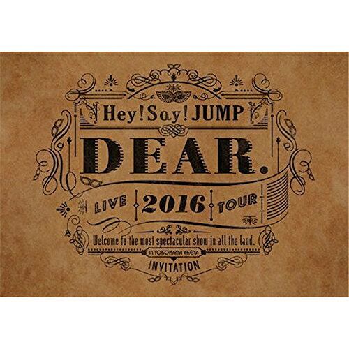 コンディション（ 盤 :B+ // パッケージ　 :B+)商品Spec 【DVD】発売日 2017/04/26品番 JABA-5176 (SME) 1枚組JAN 4580117626196定価4620【中古】 DVD / Hey！Say！J...