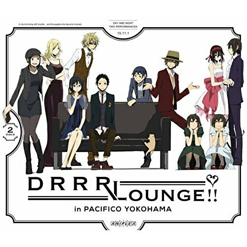 デュラララウンジ!! in パシフィコ横浜趣味教養豊永利行、花澤香菜、小野大輔、高垣彩陽、下野紘、小野友樹、M・A・O　発売日 : 2016年3月23日　種別 : DVD　JAN : 4534530090492　商品番号 : ANSB-10027