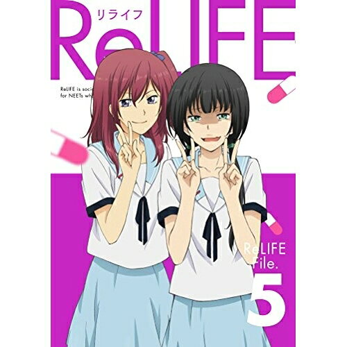 ReLIFE File.5(Blu-ray) (本編Blu-ray+特典DVD) (完全生産限定版)TVアニメ夜宵草、小野賢章、木村良平、茅野愛衣、山中純子、坪口昌恭　発売日 : 2016年12月21日　種別 : BD　JAN : 4534...