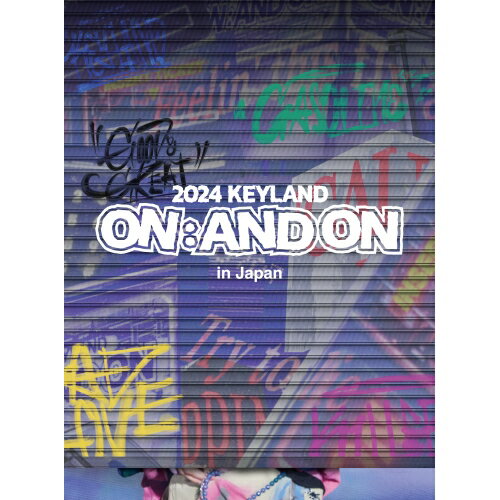 2024 KEYLAND ON : AND ON in Japan(Blu-ray) (初回生産限定盤)KEYキー きー　発売日 : 2025年1月15日　種別 : BD　JAN : 4988031692509　商品番号 : UPXH-29...