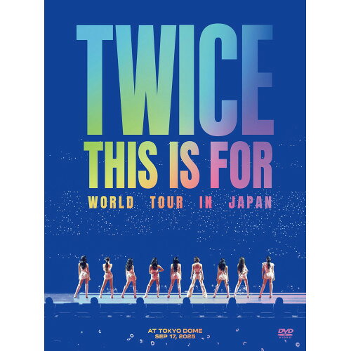 TWICE(THIS IS FOR) WORLD TOUR IN JAPAN (本編ディスク+特典ディスク) (初回限定盤)TWICEトゥワイス とぅわいす　発売日 : 2026年8月26日　種別 : DVD　JAN : 494367444...