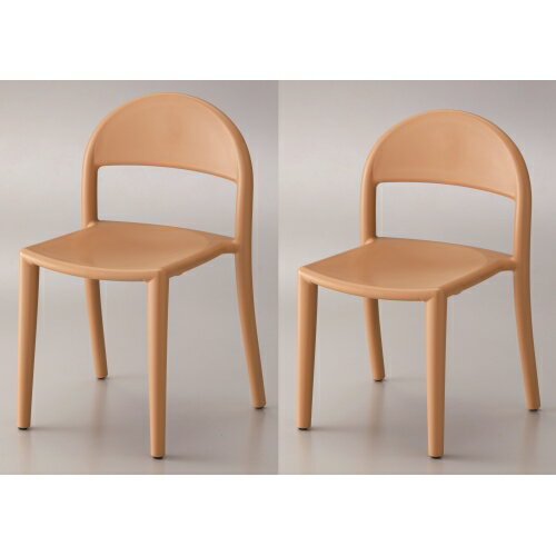 プラスチックとグラスファイバーの一体成型で木製椅子に比べ高強度。アルコール消毒、水洗いが可能で衛生的です。定価 : 17710円商品番号 : 145516サイズ＝W415×D405×H687×SH380重量＝約3.6材質＝ポプロピレン+ガラ...