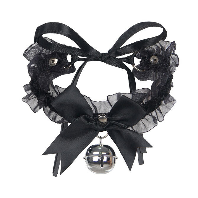 動くたびに「ちりりん」♪のど仏を可愛く隠す魔法のフリルチョーカー 「首元のアクセントが欲しいけど、普通のチョーカーは首が苦しい…」 そんなお悩みを一発で解決する、サイズ調整自在の可愛いフリルチョーカーが登場しました。 くしゅくしゅとしたボリ...