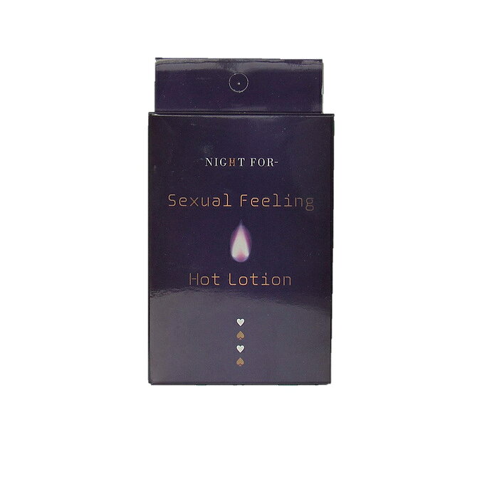 使うたびに開封できる個包装 ほんのり温感タイプの潤滑ローション NIGHT LIFE FORSexual Feeling Hot Lotion NITE-001 必要な分だけ、スマートに。 肌に塗布した際にほんのりとした温かさを感じる、温感...