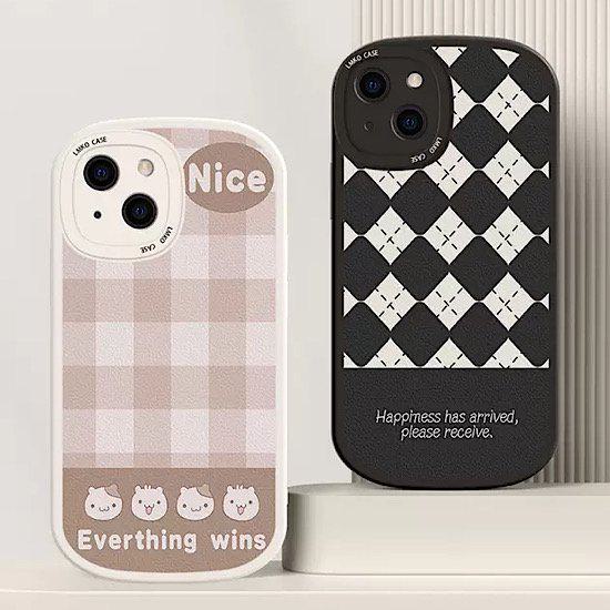 商品説明シンプルでかわいい様々なデザインのiPhoneケースが登場！お気に入りを見つけてiPhoneをお洒落にしちゃおう★カラーホワイト(ねこねこナイス)、ホワイト(クロスベアスマイリー)、ホワイト(牛)、ホワイト(ナイス)、ホワイト(ブル...