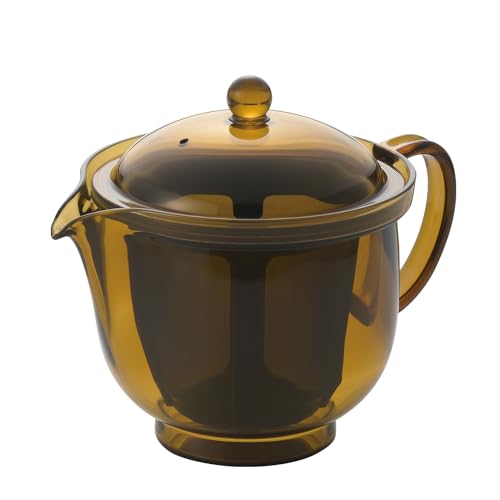 本体:琥珀色/ストレーナー:黒/L/TW-3772・パッケージ個数:1・製品寸法:108×150×125mm・製品重量:155g・材質:本体・フタ/飽和ポリエステル樹脂、メッシュ/ポリエステル、メッシュ枠/ポリプロピレン・容量:480ml(...