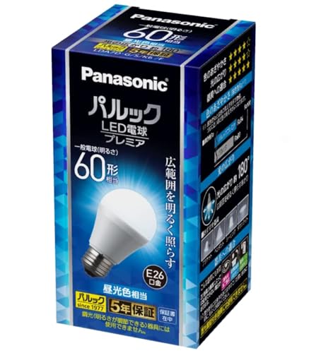 電球60形相当昼光色/7.0W/LDA7DGSK6F・Size:7.0WStyle:電球60形相当Color:昼光色・パッケージ個数:1・シリカ電球同サイズで「広範囲を明るく照らす」(配光角約180度)LED電球・全光束：電球60形相当81...