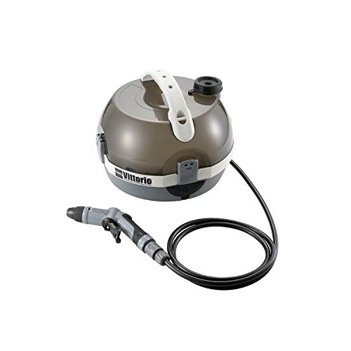 グレー黒/-/ZM-0502-2・パッケージ個数:1・電源:リチウムイオン蓄電池、電圧:3.6v×3セル=10.8v、容量:1.5ah・吐出圧力:約0.5mpa、吐出水量:約2l/分、給水タンク容量:約5l・連続使用時間(満充電時):約30...