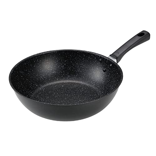 炒め鍋 ガス火用ブラック/28cm/DW-5641・Size:28cmStyle:炒め鍋 ガス火用・パッケージ個数:1・軽くてラクラク、しかも本格派。使いやすさにトコトンこだわったフライパンシリーズです。・特長アルミ鋼材の底面を厚く、サイド...