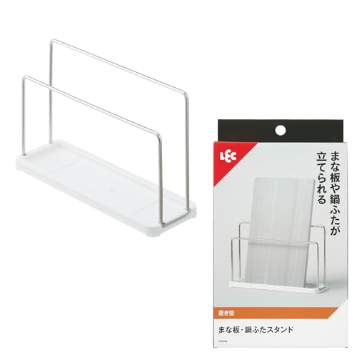 調節可能。シルバー/27 cm (W) x 8.5 cm (D) x 17.5 cm (H)/K00590・PatternName:置き型・パッケージ個数:1・まな板や鍋ふたを立てて収納できます。・トレーを外せるのでお手入れが簡単で衛生的で...