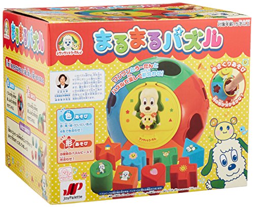 型はめパズル(1.5歳~)-/-/4975201310677・パッケージ個数:1・(C)NHK・NHKエデュケーショナル・素材:プラスチック・生産国:中国・玩具4色の色あわせ、8種類の形合わせで繰り返しあそべる。