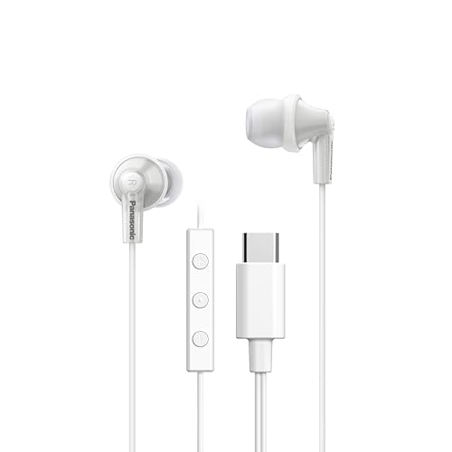ホワイト/USB Type-C/RP-HJE150C-W・Color:ホワイトSize:USB Type-C・パッケージ個数:1・10.7mmの大口径ドライバーユニットによる高音質と耳内に収まる約3g(※)の軽量コンパクトの両立　※コード除...