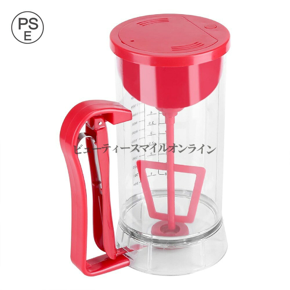 メーカー希望小売価格はメーカーカタログに基づいて掲載しています【商品名】粉つぎ器 大容量 透明目盛り たこ焼き作り 便利グッズ プロ仕様 家庭用 材料こぼれ防止 調理時短 たこ焼き器 お好み焼き ちくわパン 調理道具 簡単均等分割 耐熱素材...