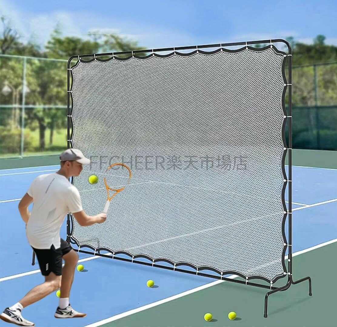 【商品名】リバウンドネット テニス トレーニングネット 290*100*235.5cm 室内 屋外兼用 壁打ち テニス 練習用 コンパクト 簡単組み立て 持ち運びに便利 ラケットスポーツのトレーニングと練習に最適【価格】41866円【商品説...