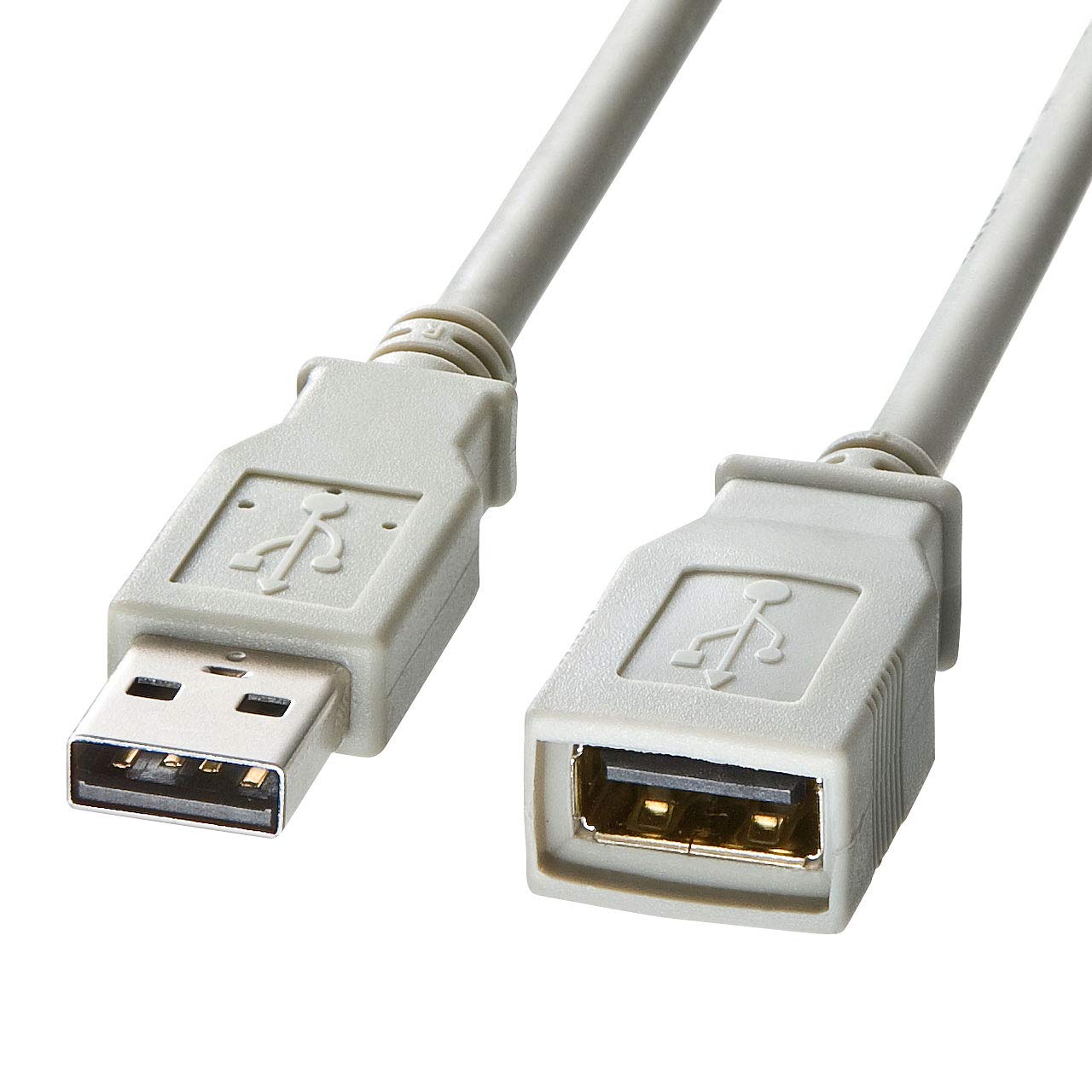 ケーブル長:1m コネクタ形状:USB Aコネクタオス-USB Aコネクタメス ケーブル直径:5mm ケーブル規格(UL):UL20276 結線:ストレート全結線 商品の対応・詳細についてはサンワサプライホームページをご確認下さい