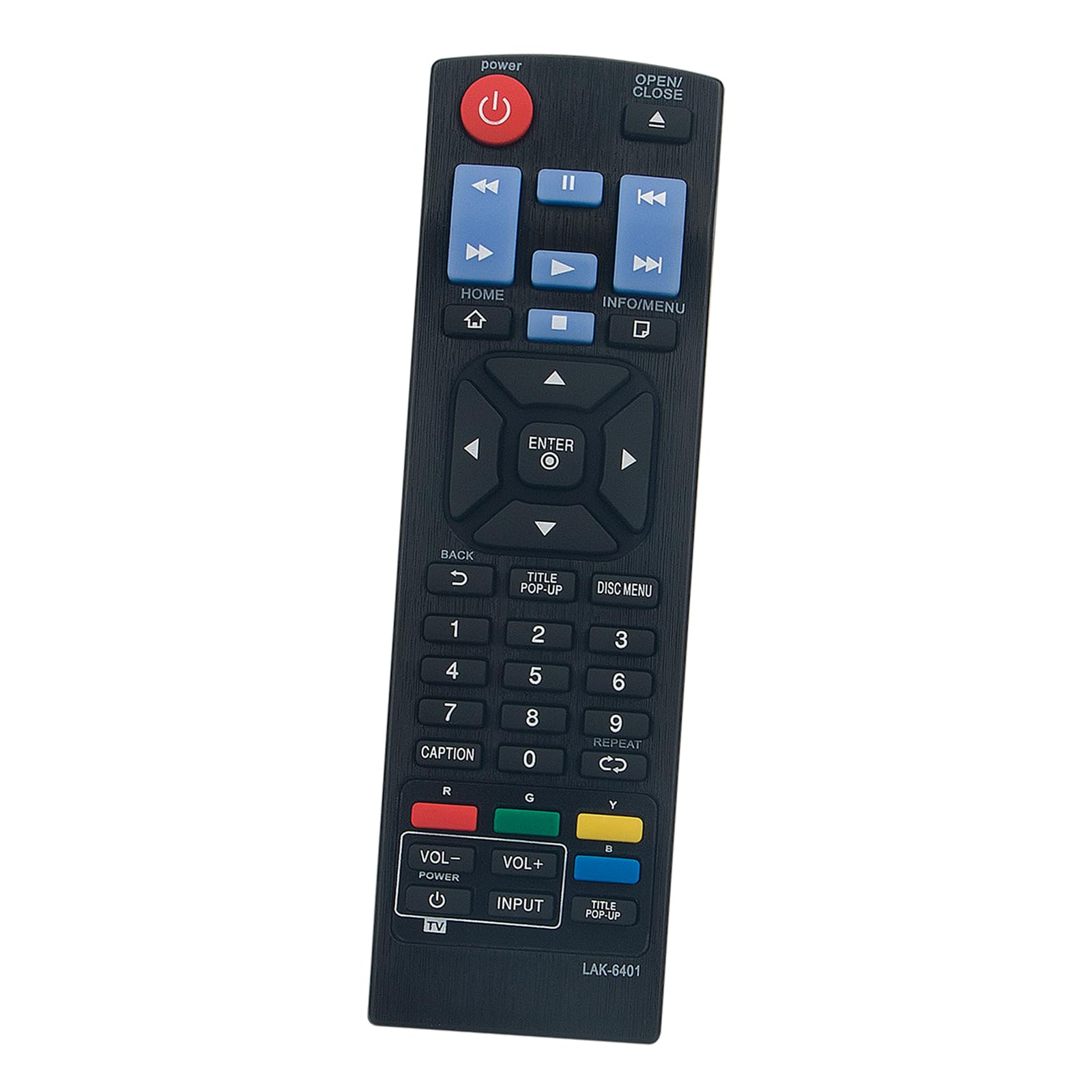 [AKB73896401 AKB75135401]の代替品でございます。 ボタンの機能と操作方法は純正リモコンと同じでございます。 対応機種：BP135 BP145 BP155 BP175 BP255 BP300 BP335 BP335W ...