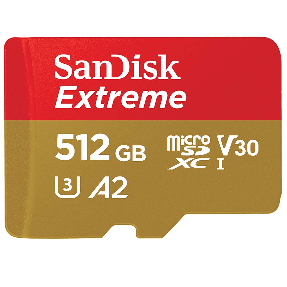 Capacity : 512 GB Read Speed : up to 160MB/s ※UHS Speed Class 3 (U3) designates a performance option designed to support...