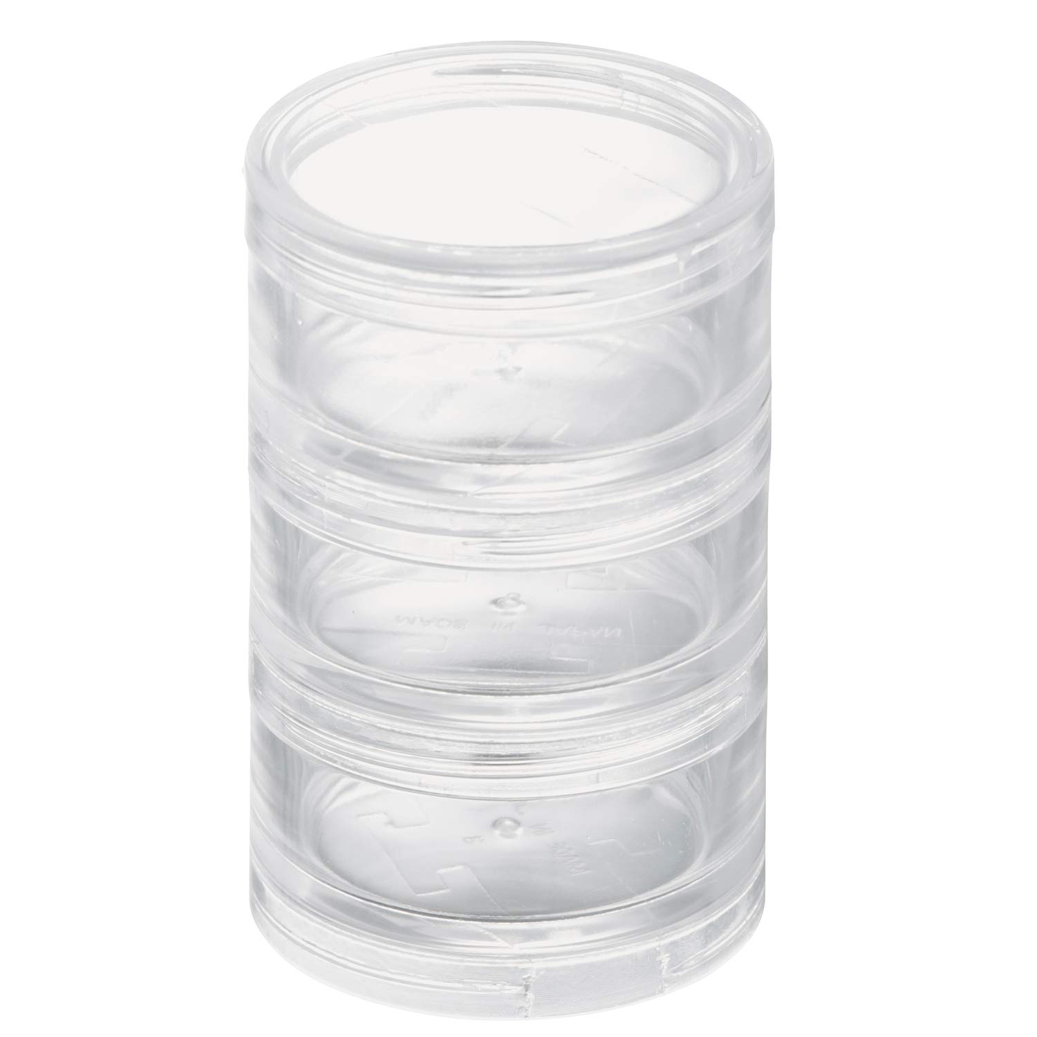 サイズ:1個 原産国:日本 内容量:1個 クリーム・ワックス等の使用に適したクリームケース11g×3段。