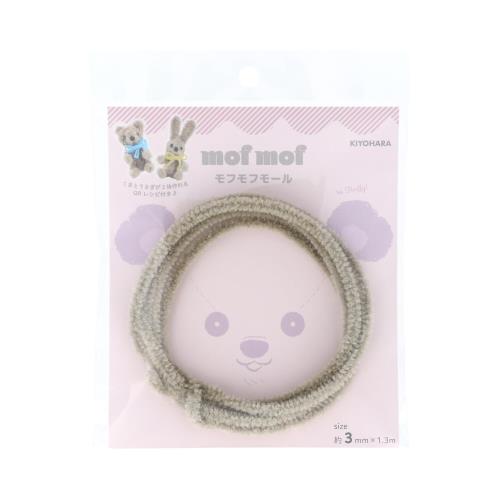 見ているだけで癒されるふわふわ感がかわいいモールクラフトです。手軽に本格的なミニチュアアニマルが作れます。 商品本体サイズ：幅(太さ)約3mm×1.3m巻 出来上がりサイズ：くま/H約30×W約18×D約20mm、うさぎ/H約40×W約18...