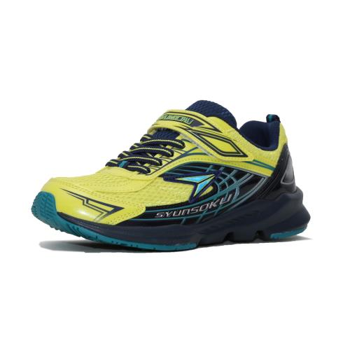 靴幅: 3E （幅広） 瞬足独自の左右非対称ソールで左回りのコーナリングで高いグリップ力を発揮 軽量（当社比） 反発性+衝撃吸収性UP の独自特殊配合ソール素材 ERPを採用 中敷取り外し可